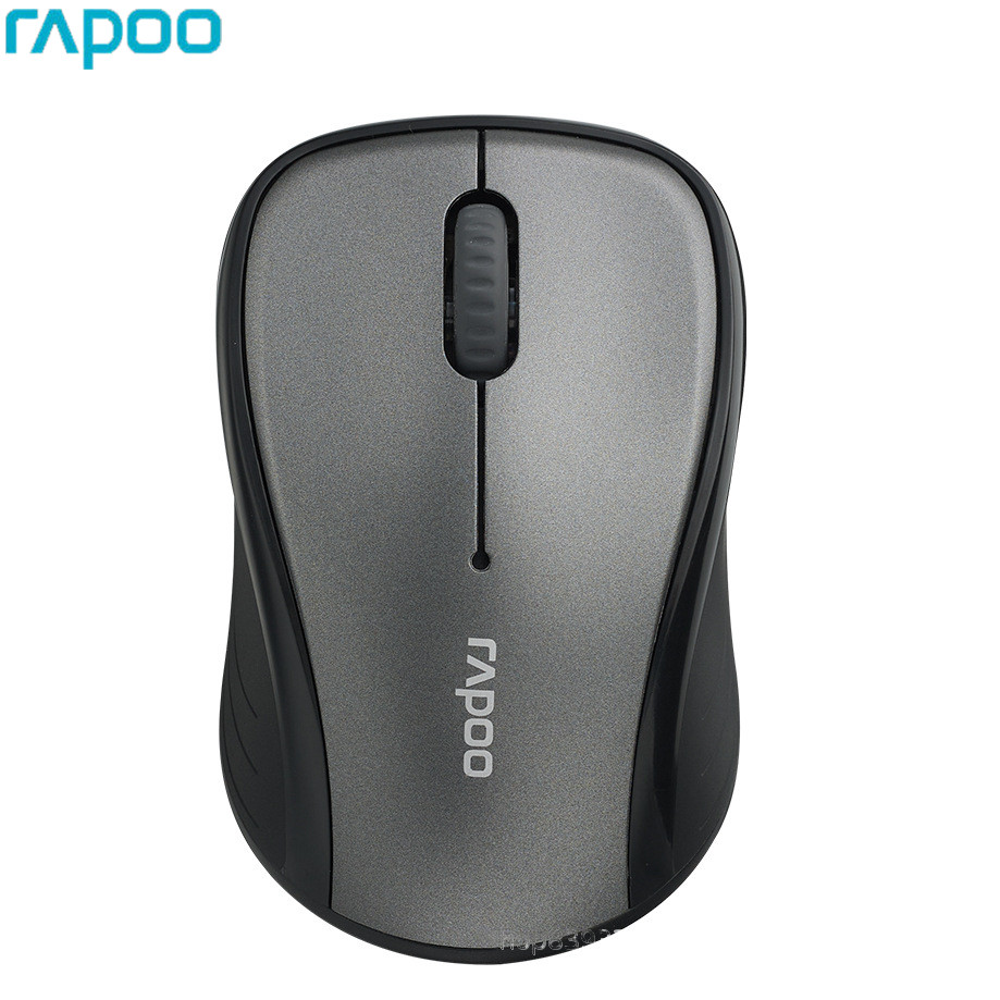 Rapoo M35 Wireless Black Optical Soft Button Office Laptop Business ...