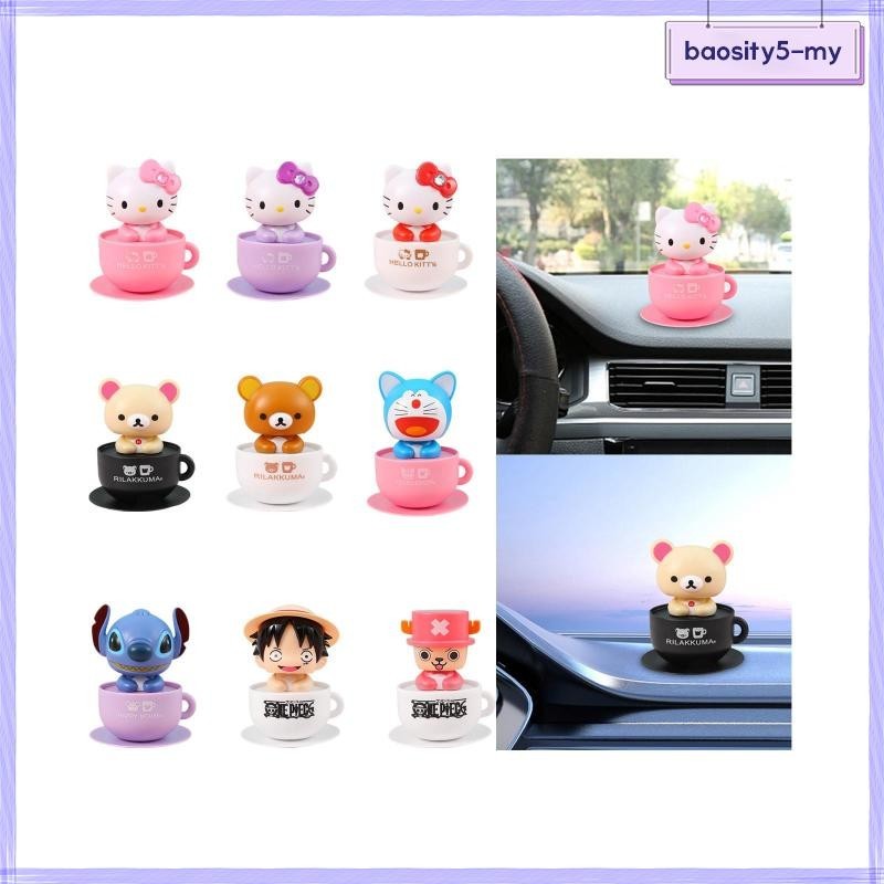 [BaositydaMY] Statue Dashboard Office Solar Powered Shaking Head Car ...