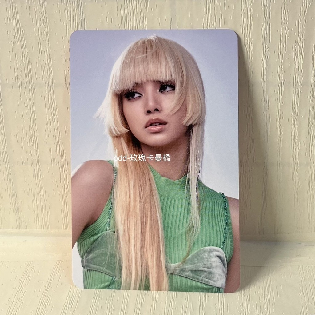 Blackpink Official Miniature Card Code K4 Click to Read LisaBLACKPINK ...