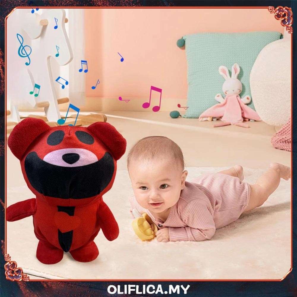 [Oliflica.my] Recording Function Cute Walking Smiling Critters Plush ...