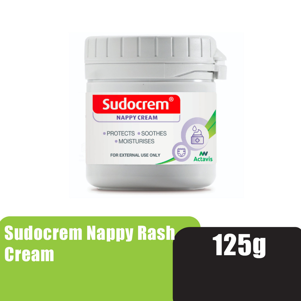 SUDOCREM Nappy Rash Cream 120g - Sudocream Nappy Cream / Krim ...