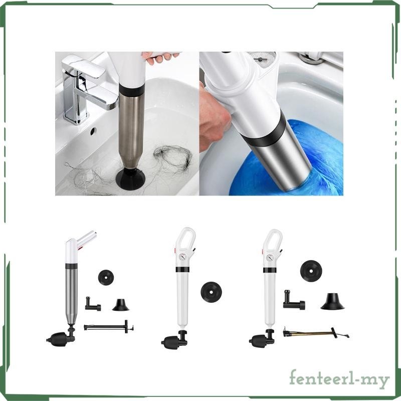 [Fenteer1efMY] Toilet Plunger Drain Plunger Easy to Use Quickly Manual Plumbing Tool Sink ...