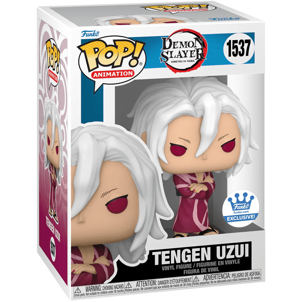 Funko Pop! Demon Slayer #1537 - Tengen Uzui Funko Exclusive 100% ...