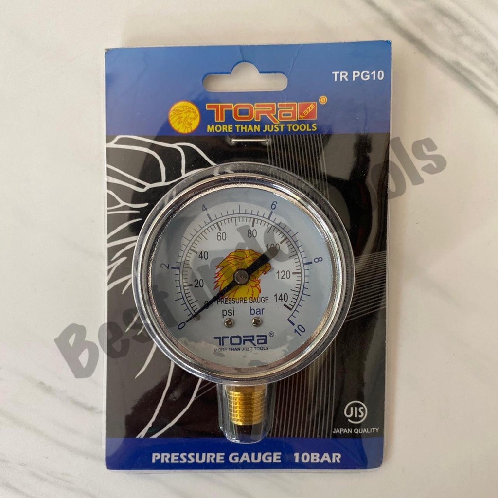Big SALE!! Pressure GAUGE TORA 10 / 16 / 25 BAR MANOMETER WIND METER ...