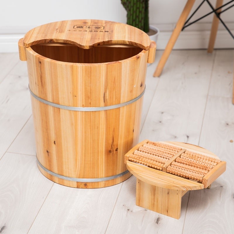2wuj-Zhifeng Foot Bath Barrel Wooden Barrel zu yu tong Household ...