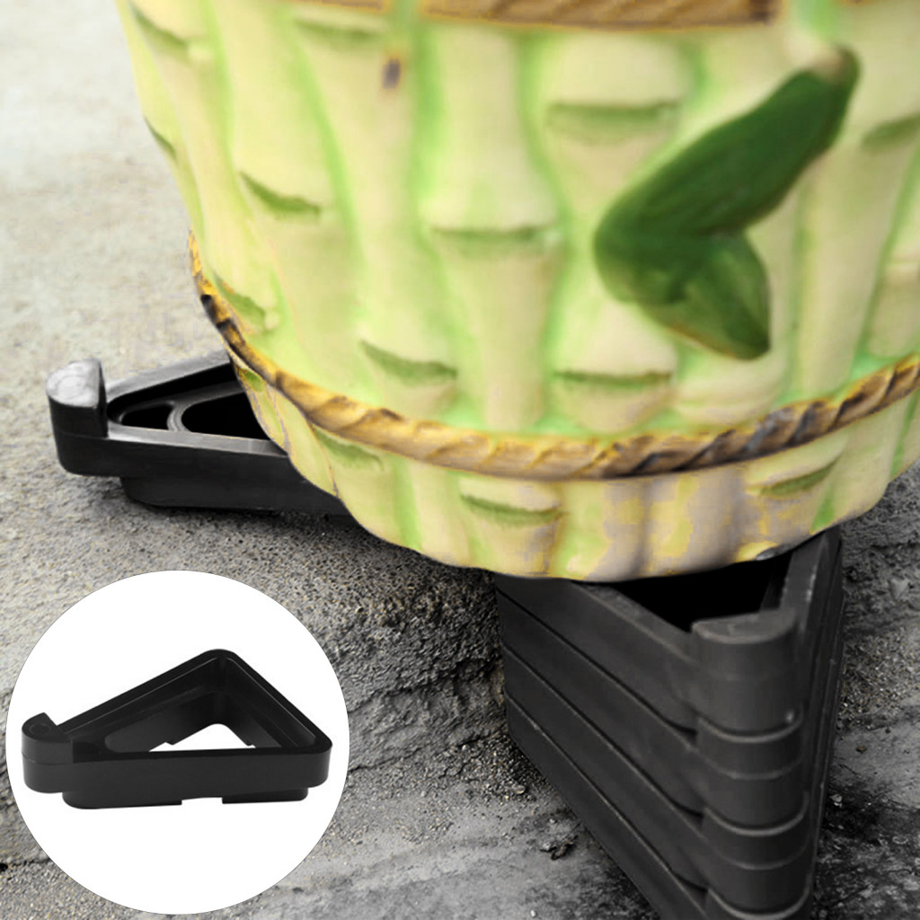 {downey} Planter Feet Deck Plant Pot Feet Sturdy Triangle Plant Pot ...