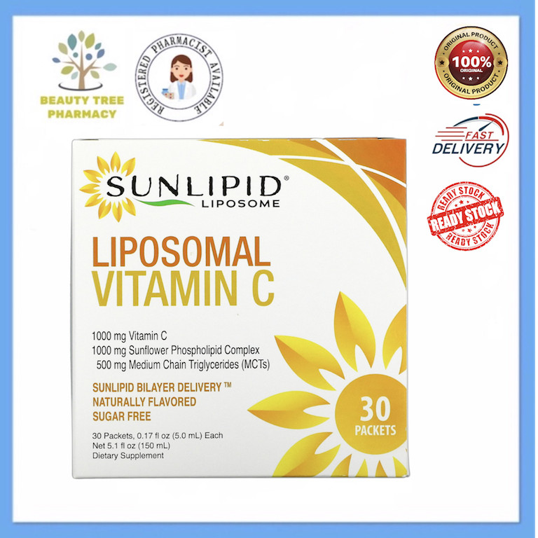 SunLipid Liposomal Vitamin C Naturally Flavored 30 Packets | Shopee Malaysia