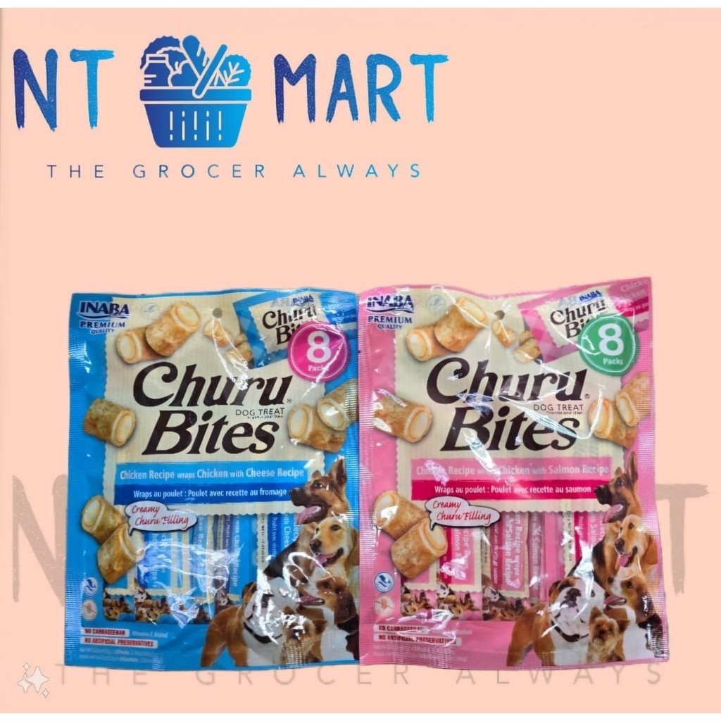 INABA Churu Bites / Churu Rolls Dog Treats 96g | Shopee Malaysia