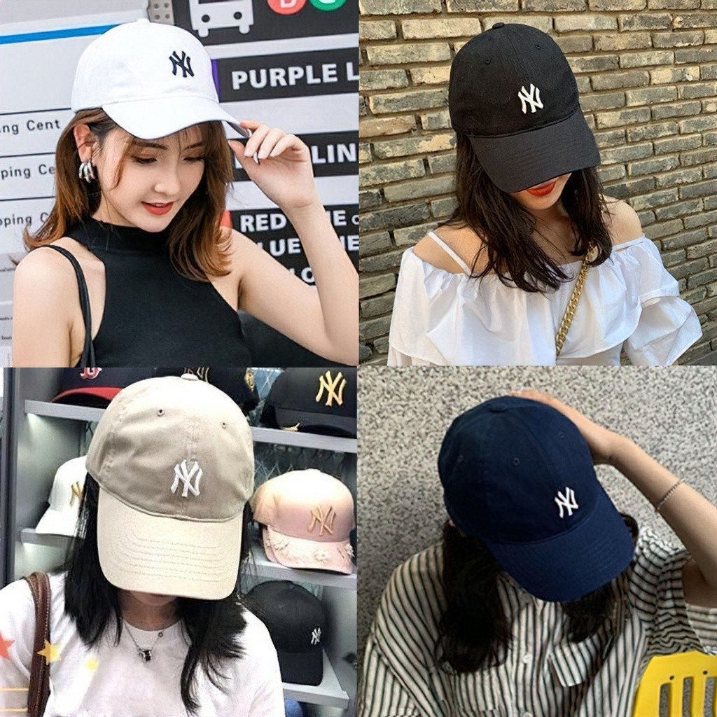 Khaki fabric cap, Korean cap -Alessia Mall | Shopee Malaysia