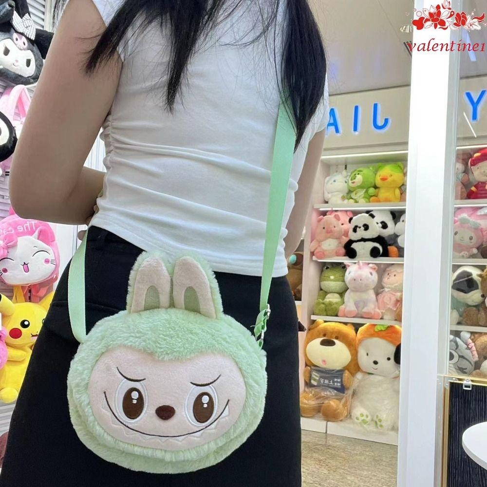 VALENTINE1 Labubu Doll Bag, Cartoon Phone Bag Labubu Plush Bag, Cute ...