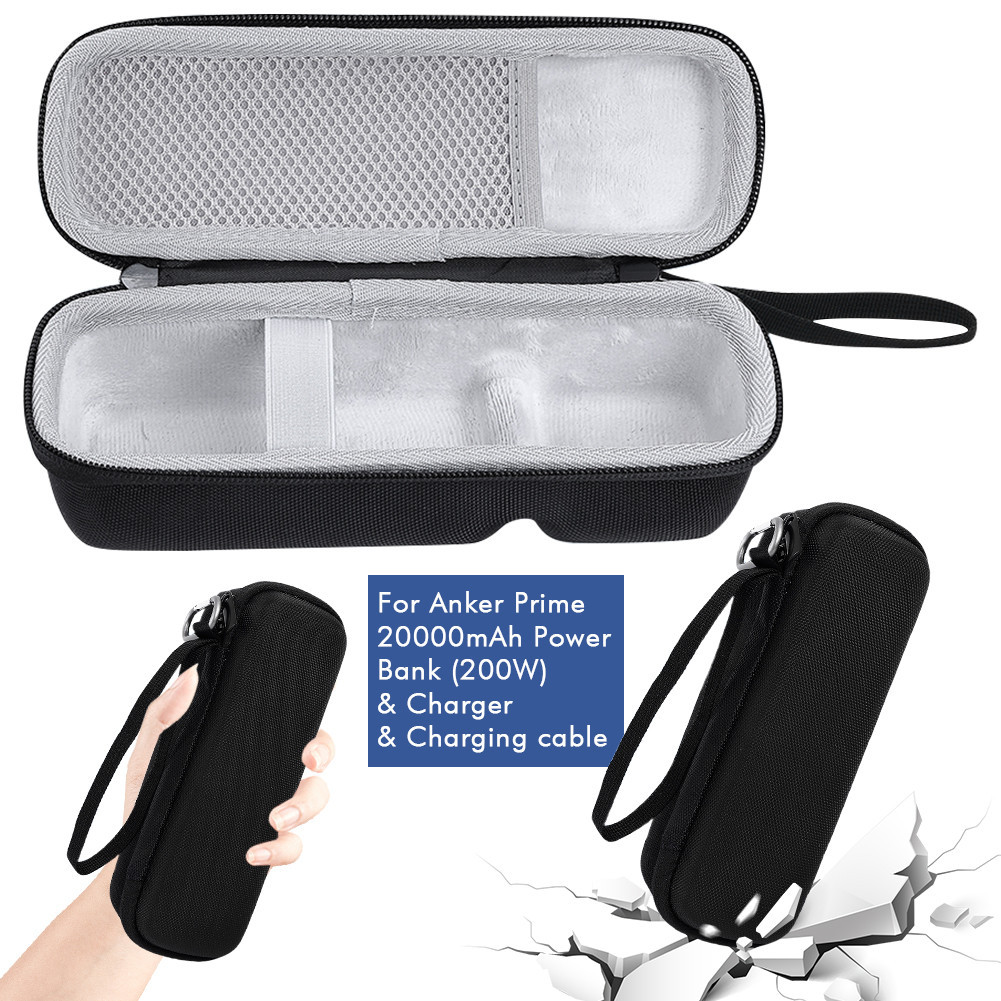 keepdreaming Hard EVA Protect Box Cover Storage Pouch Bag Travel Carrying Case for Anker Prime ...
