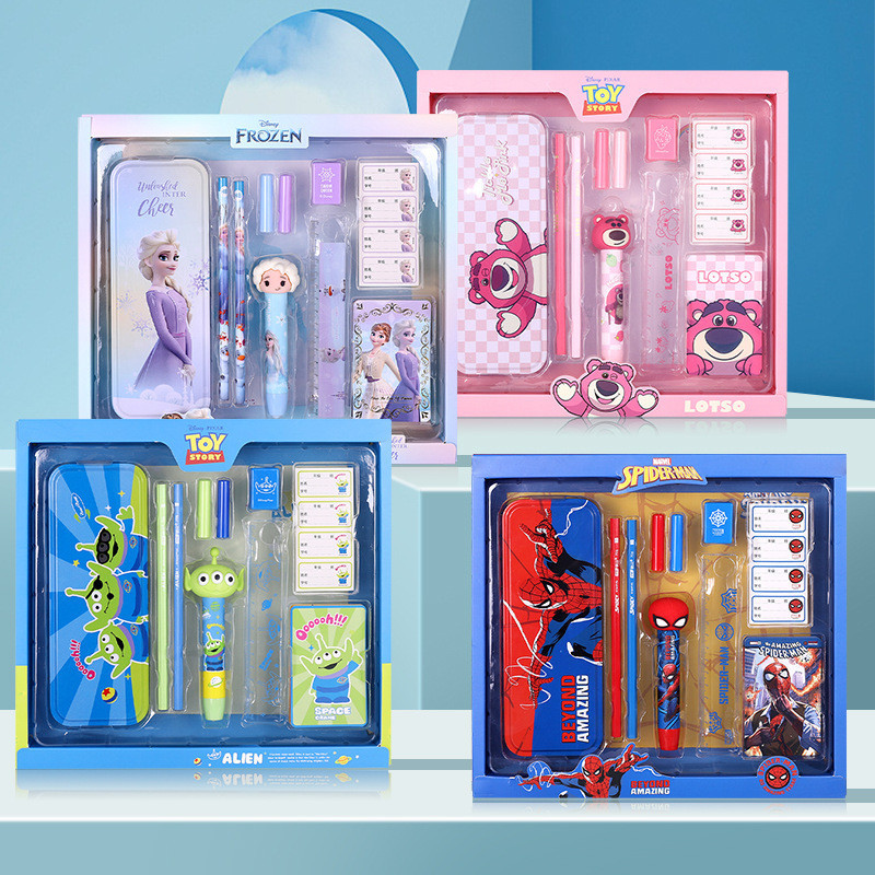 Disney Authentic Stationery Suit Gift Box For Kids Boys Pencil case ...