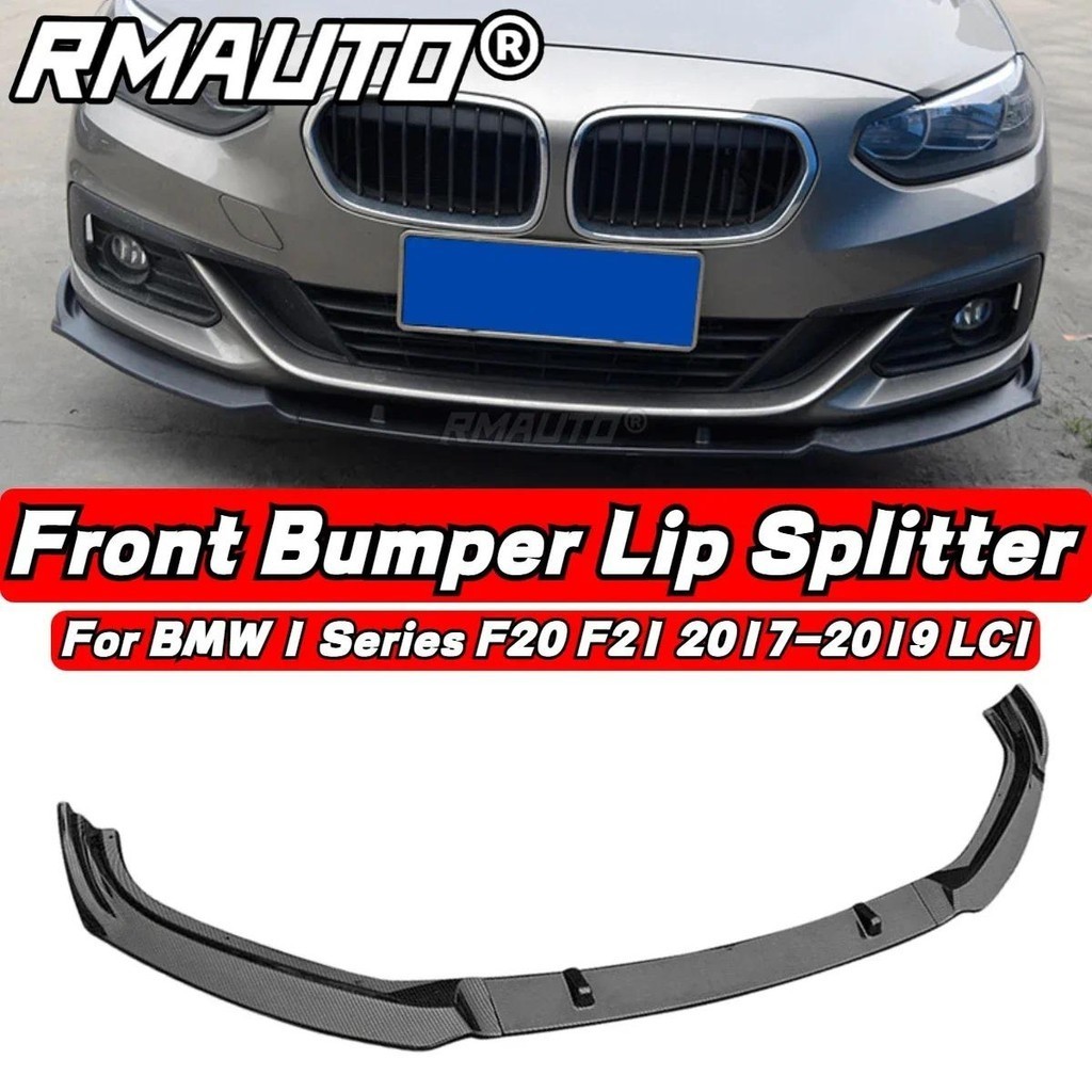 For BMW 1 Series F20 F21 2011-2019 3Pcs Car Front Bumper Lip Splitter ...