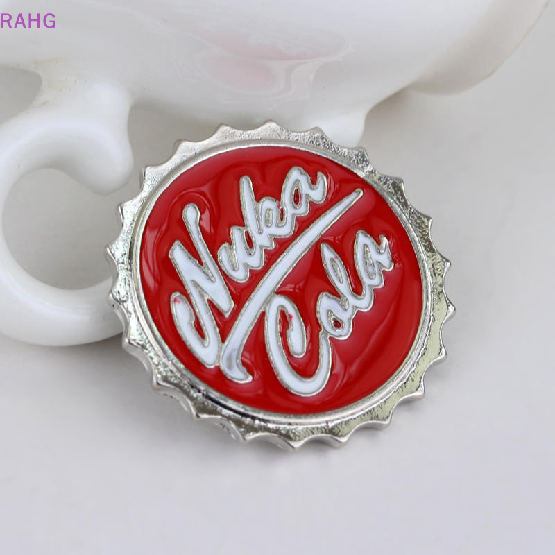 RAHG Nuka Cola Bottle Cap Enamel Pin Fallout Game Badge Radioactive ...