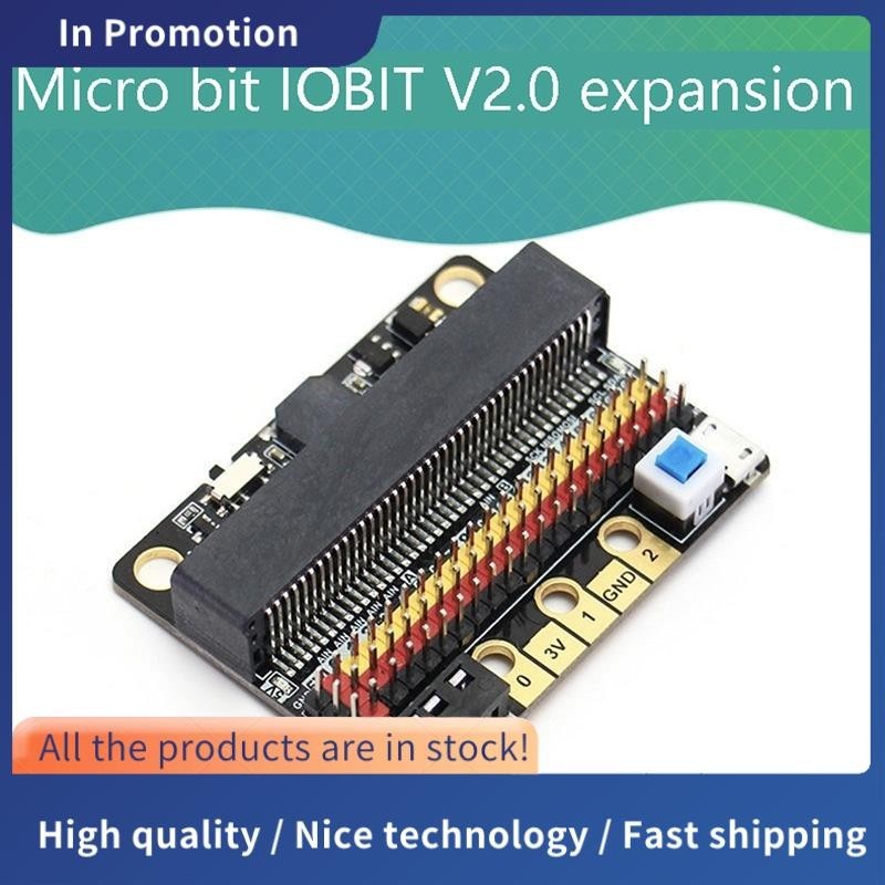 Expansion Board IOBIT V2.0 Micro:Bit Horizontal Adapter Board IOBIT V2 ... Expansion Board IOBIT V2.0 Micro:Bit Horizontal Adapter Board IOBIT V2 ...