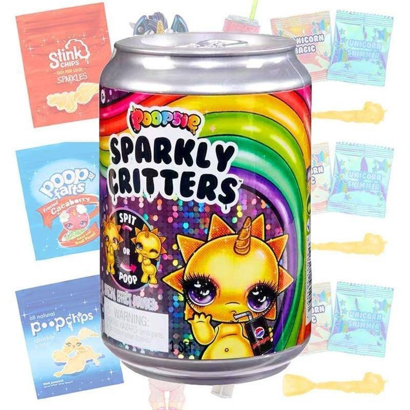 Diy Toy Straw Toy Poopsie Bright Color Slime Unicorn Cute Poop Shaking ...