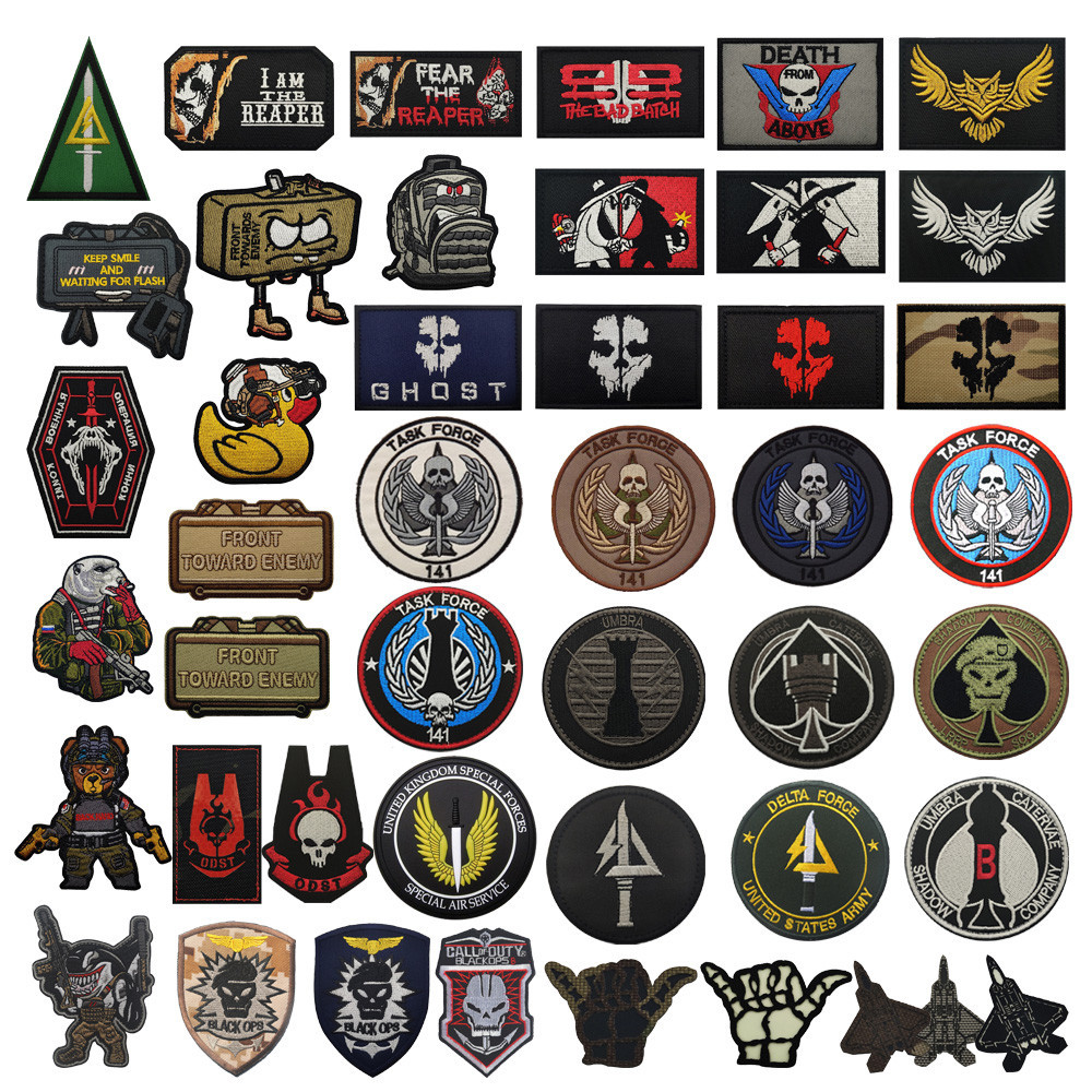 New Design Ghost Mask Military Fan Series 141 Call of Mission Velcro ...