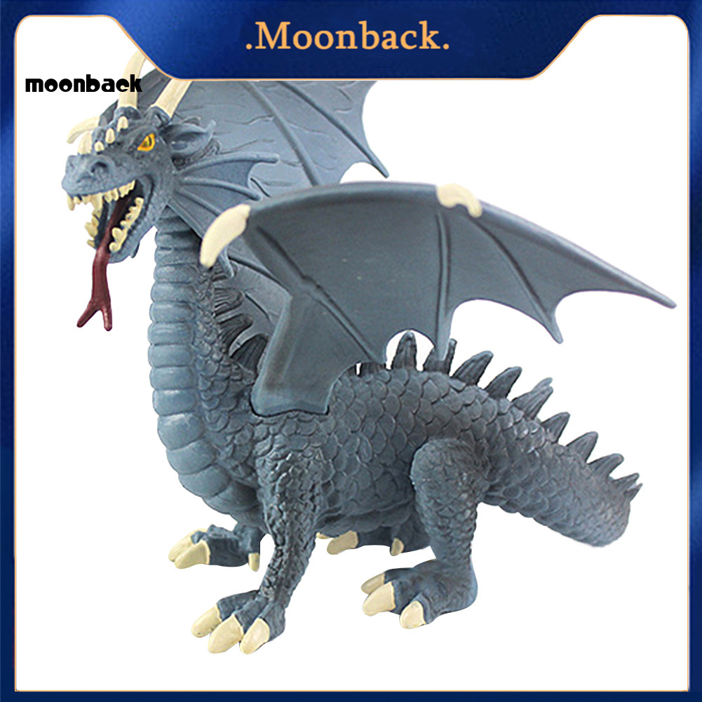 Moon Realistic Flying Dragon Model Figurine Toy Kids Collection Gift ...