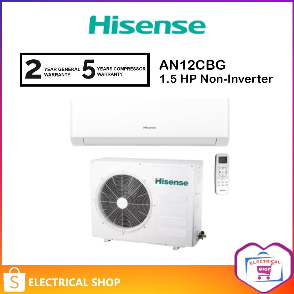 AUFIT 1.5HP Inverter Aircond ASW-12C5A4/ ASW12C5A4 / Hisense Non ...