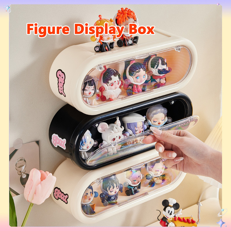 Wall-Mounted Doll Toy Display Storage Box Figure Anime Collectible ... Wall-Mounted Doll Toy Display Storage Box Figure Anime Collectible ...
