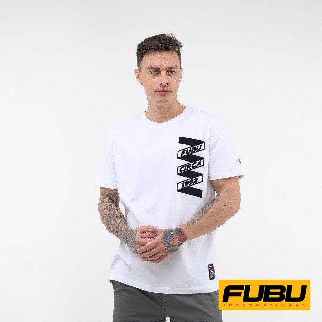 (Official Shop) Fubu Round Neck Regular F Travel Wear Korean Fashion ...