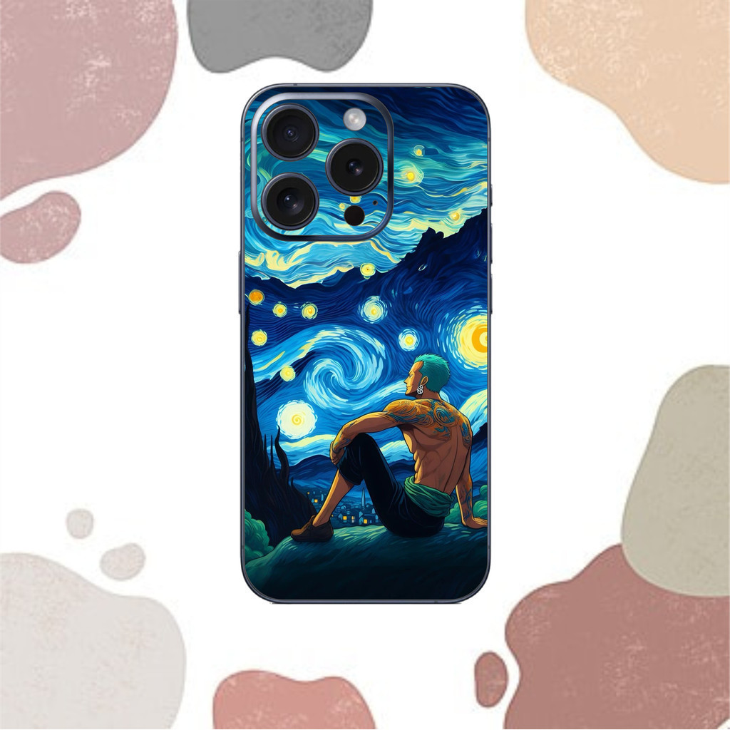 [ Starry Night ] DIY Customized Print Mobile Phone Back Screen ...