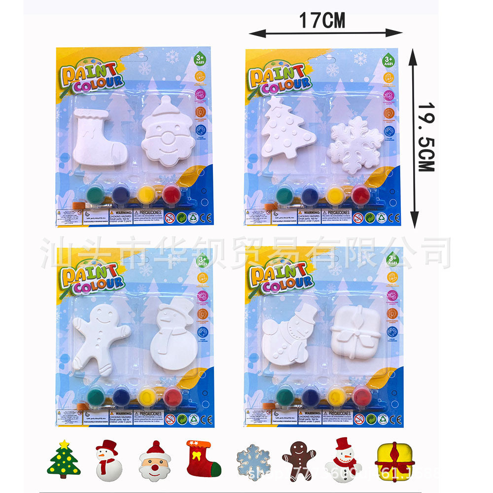 DIY Plaster Painting Toy Gypsum Powder Mould Art Set | Shopee Malaysia