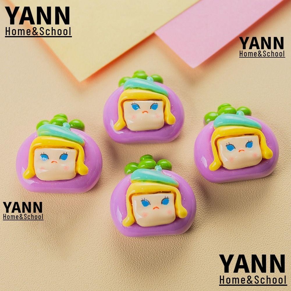 YANN 7pcs/set Anime Cartoon Figure Model, Soap Bubbles Kawaii Box ...