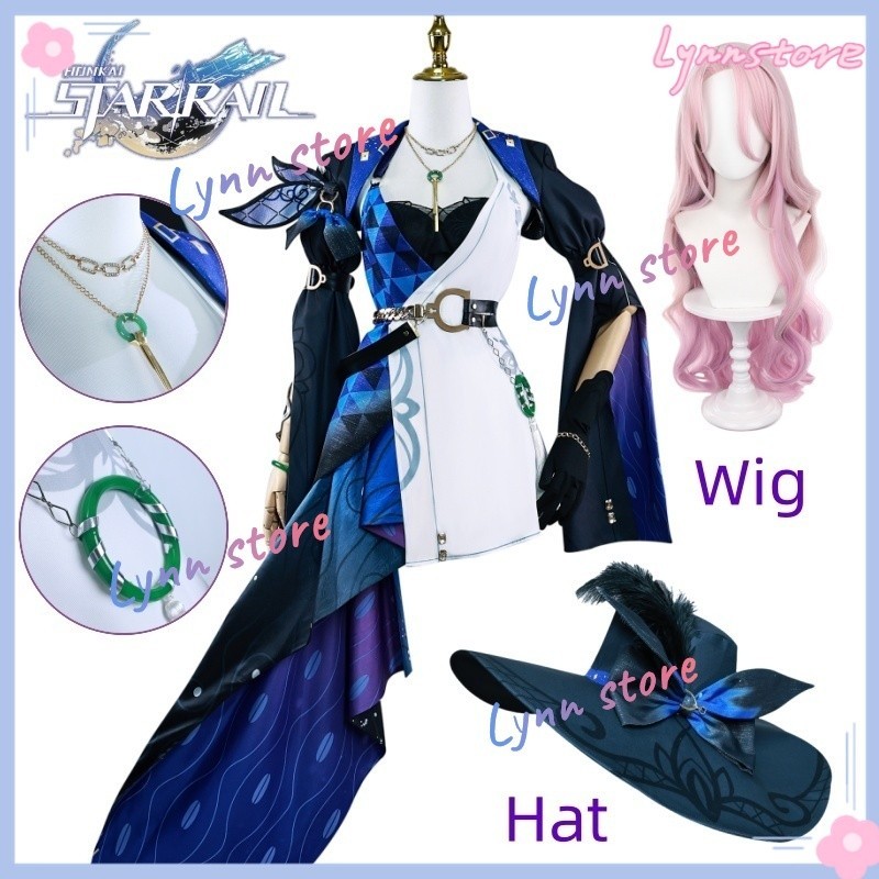 Honkai Star Rail Cosplay JADE Cosplay Costume Lady Bonajade Cosplay ...