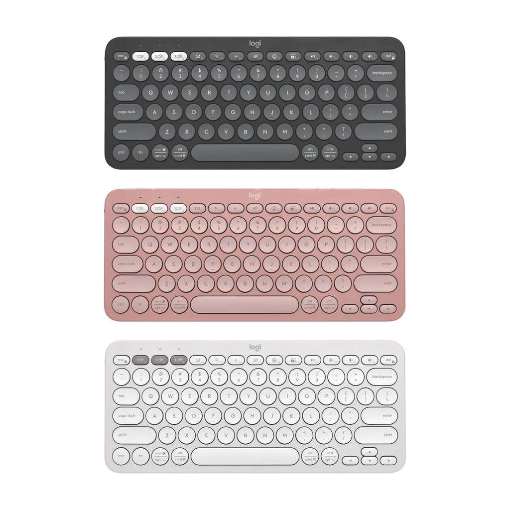 Logitech PEBBLE KEYS 2 K380S Slim, minimalist Bluetooth® keyboard ...