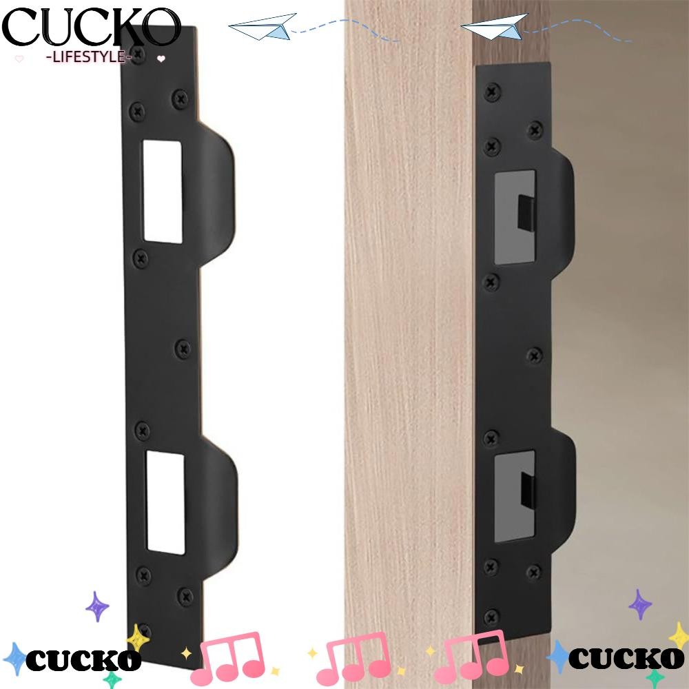 CUCKO Outswing Angle Latch Protector, 11 Inch Stainless Steel Door ...
