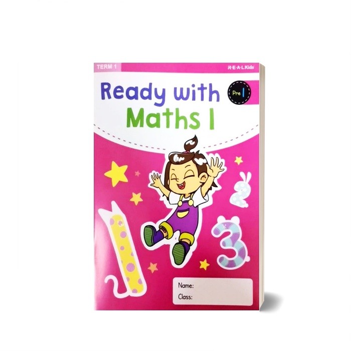 Pre-Primary Kids Books-Ready With Maths 1 Exercise Book/Prasekolah ...