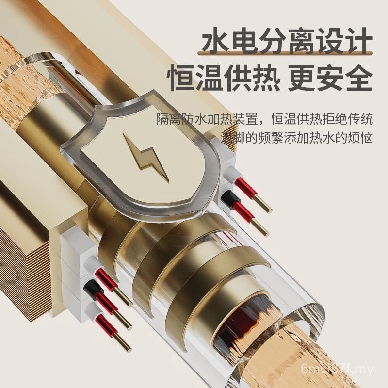 Urut Automatik Sepenuhnya Pemanasan Suhu Malar Baldi Mandian Kaki untuk ...