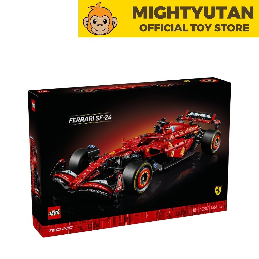 LEGO Technic 42207 Ferrari SF-24 F1 Car | Shopee Malaysia