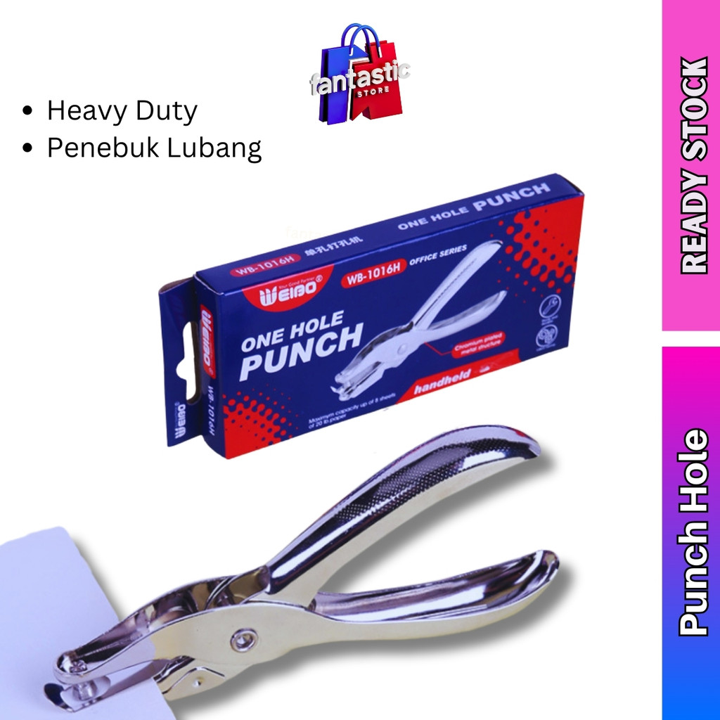 Paper Hole Puncher Small Hole Puncher Penebuk Lubang Kertas | Shopee ...