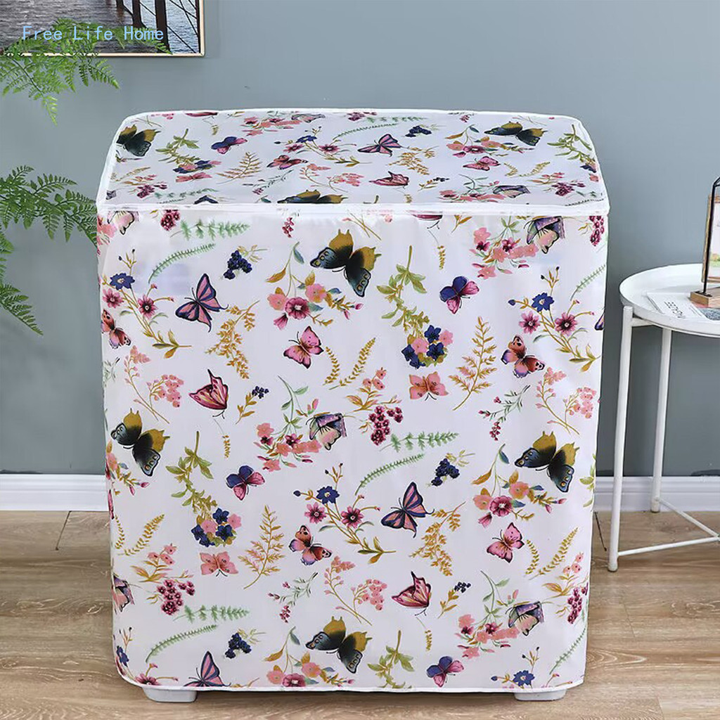 Household Universal Washing Machine Cover Waterproof Sunscreen Double ...