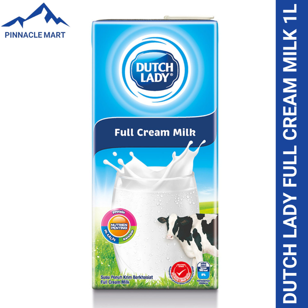 DUTCH LADY FULL CREAM MILK 1L | Shopee Malaysia