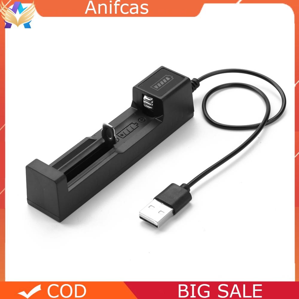 18650 Battery Quick Charging Charger Portable USB Lithium Battery ...