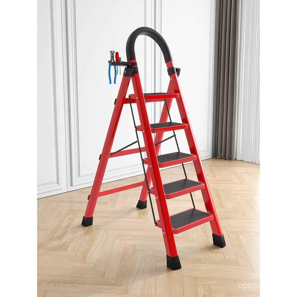 Ladder Household Folding Ladder Thickened Indoor Multifunctional ...