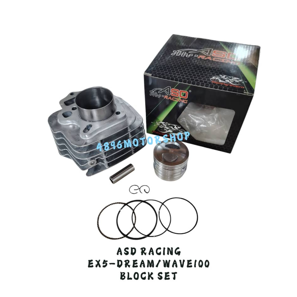 ASD RACING HONDA EX5 DREAM WAVE100 MR1 KRISS100 CT100 RACING BLOCK ...