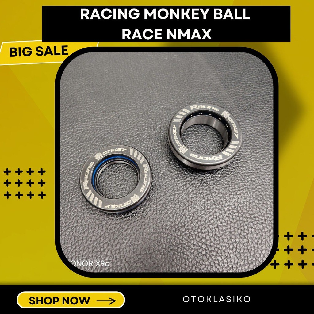 Racing Monkey t-post ball race yamaha nmax / mio mx 125 | Shopee Malaysia