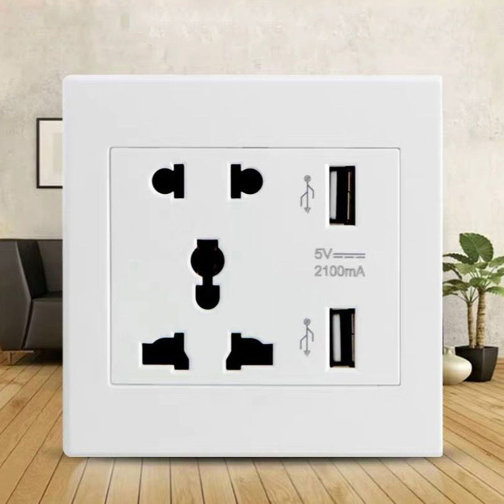 86 Type Concealed Switch Socket Multifunctional All In 1 Wall Power ...