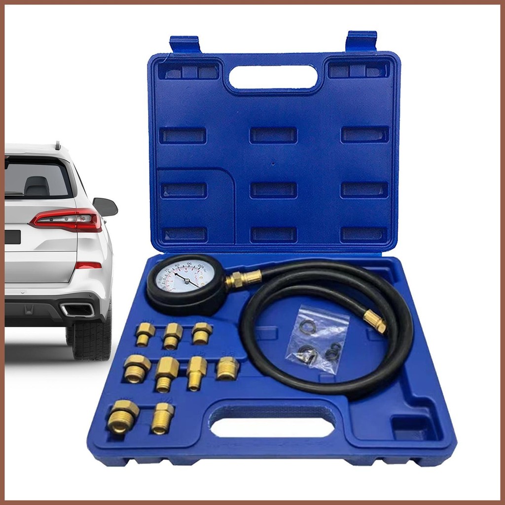 Oil Pressure Gauge Kit Engine Oil Pressure Gauge Set Double Scale ...