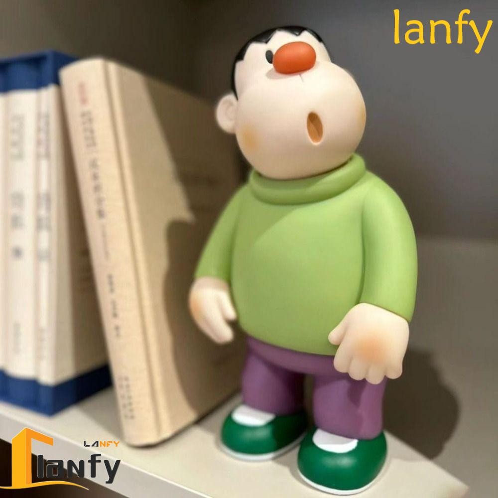LANFY Crayon Shin-chan Figure, Crooked Head Fat|Q Version Fat|Action ...