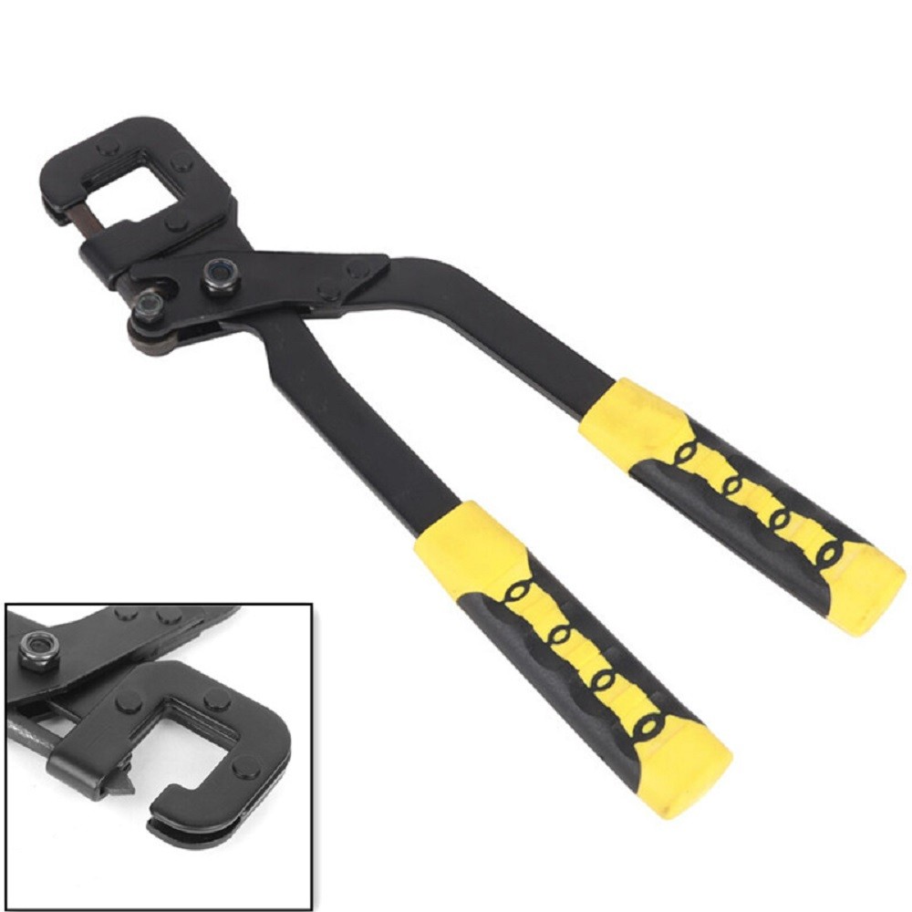10" High-Carbon Steel Stud Crimper/Drywall Pliers, Punching Clamp for ...