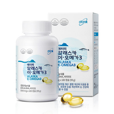 [Ship from KL] Atomy fish oil Alaska E-OMEGA 3/RTG idome Alaskan deep ...