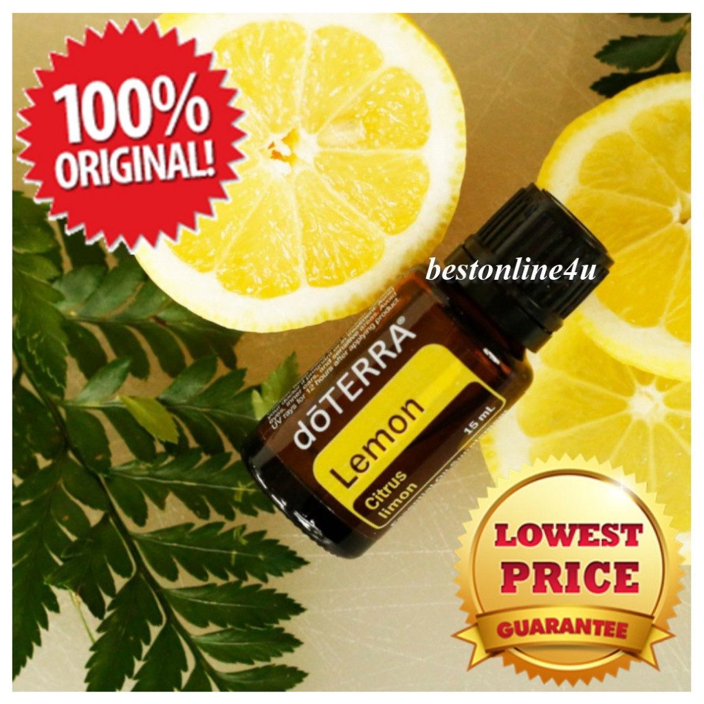 ORIGINAL DOTERRA LEMON 15ML Essential Oil (100% Original) READY STOCK ...