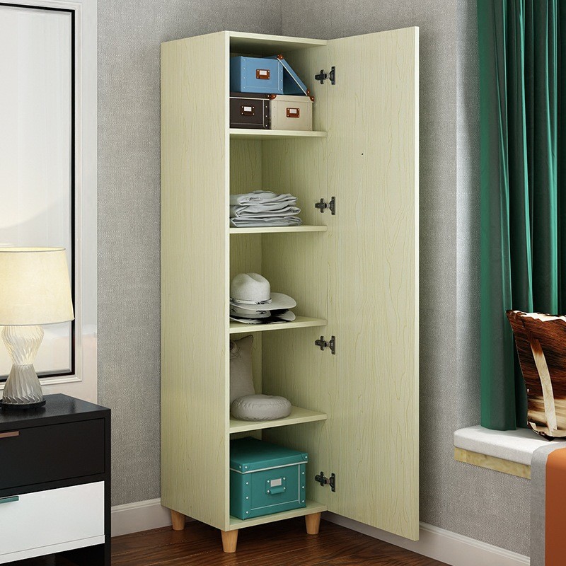 Almari Pakaian Kanak-Kanak Pintu Tunggal Mudah Panel Almari Jimat Moden ...