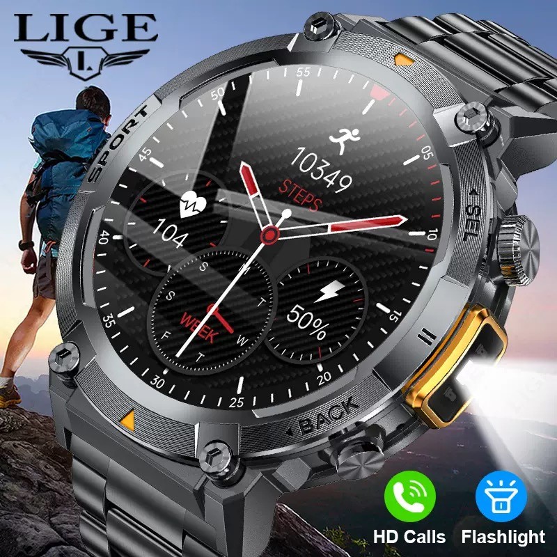 KE3 Bluetooth Call Smart Watch Men Full Touch Screen Health Monitor ...
