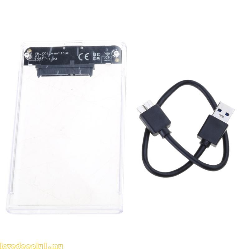 Love HDD Case Box HDD Enclosure 2 5inch SSD To USB3 0 Externals Hard ...